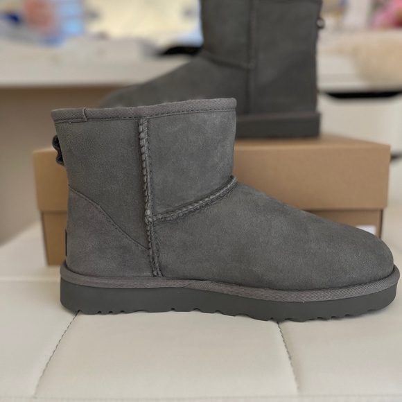 UGG | Shoes | Ugg Gray Classic Mini Ii Boot | Poshmark